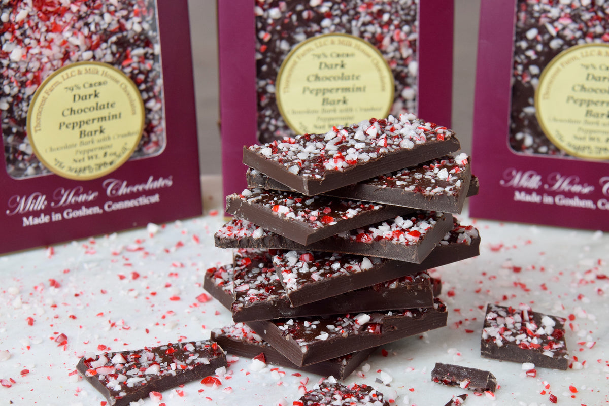 Dark Chocolate Peppermint Bark – Thorncrest Farm, LLC & Milk House ...