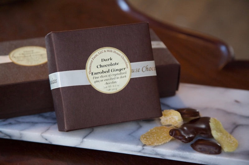 Dark Chocolate Enrobed Ginger – Thorncrest Farm, LLC & Milk House ...