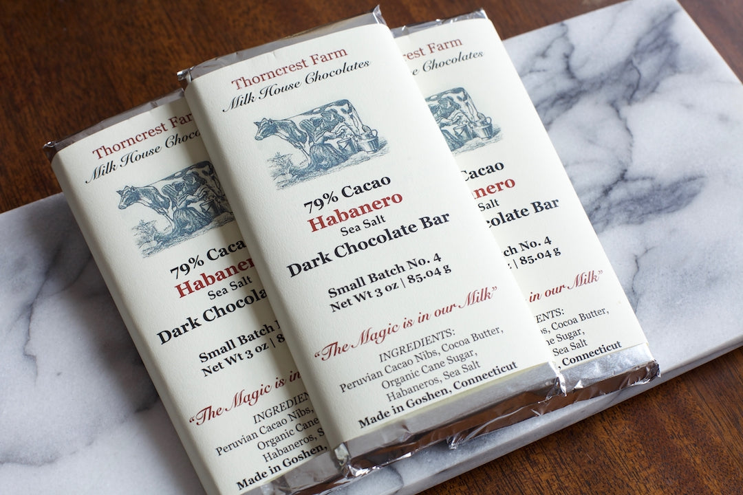 Habanero Dark Chocolate Bar – Thorncrest Farm, LLC & Milk House Chocolates